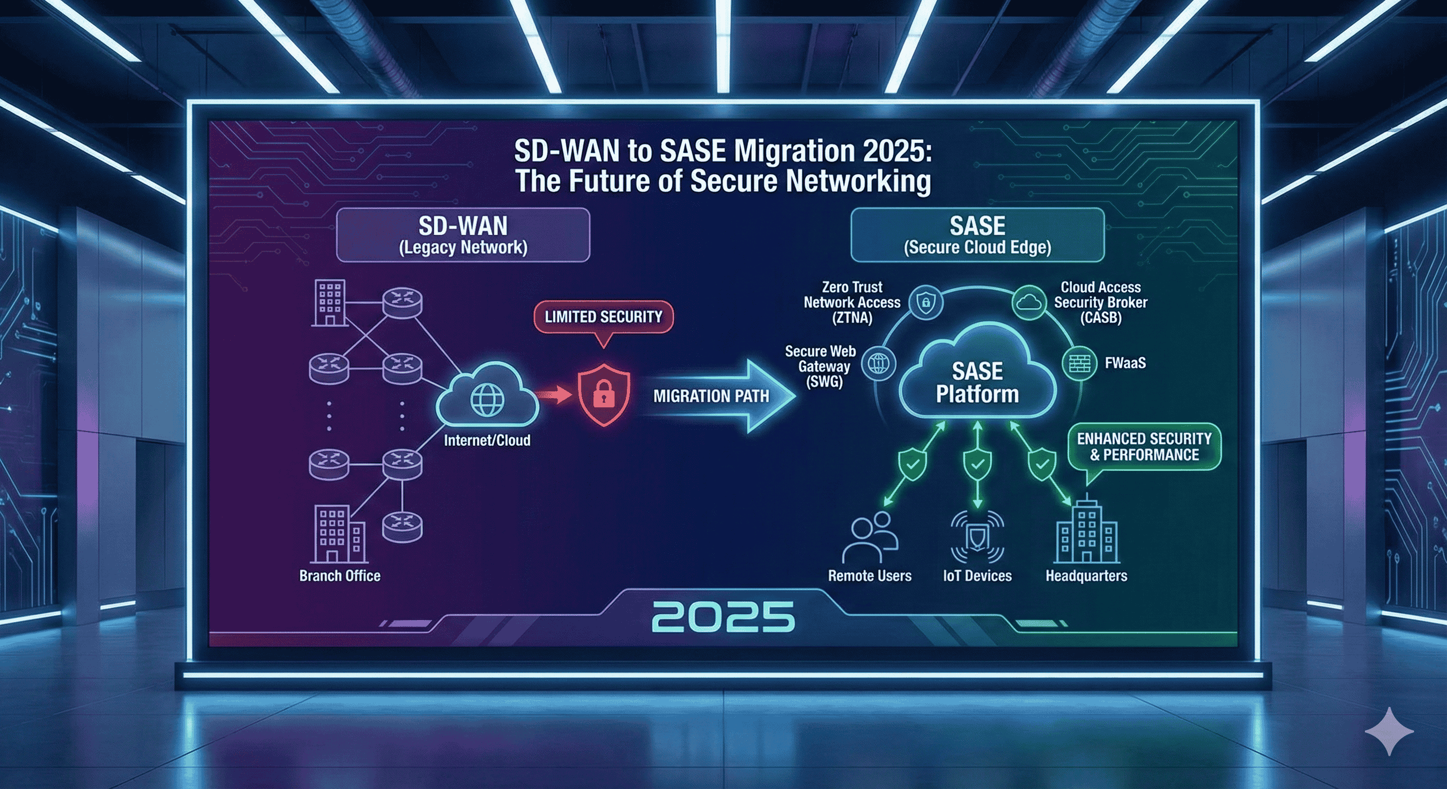 SD-WAN to SASE Migration